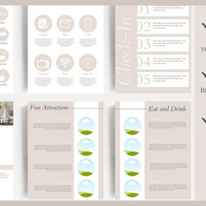 Editable Airbnb Welcome Packet Template, Vrbo Welcome Packet, Vacation ...