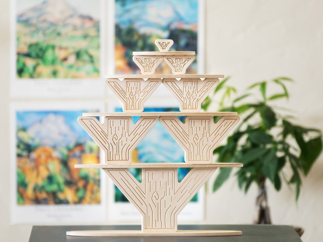 Tree Tower Stacking Toy Montessori - Etsy