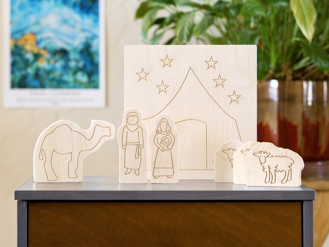 Abraham Hands-on Bible Stories Bible Lessons Wood Figures - Etsy