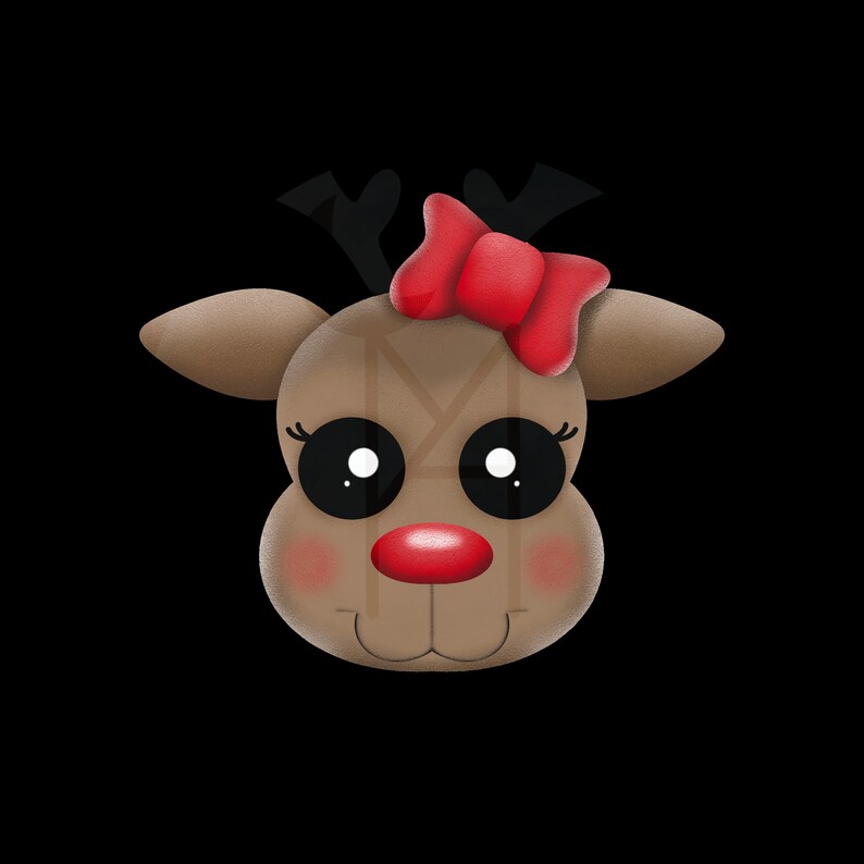 Reindeer Png - Etsy