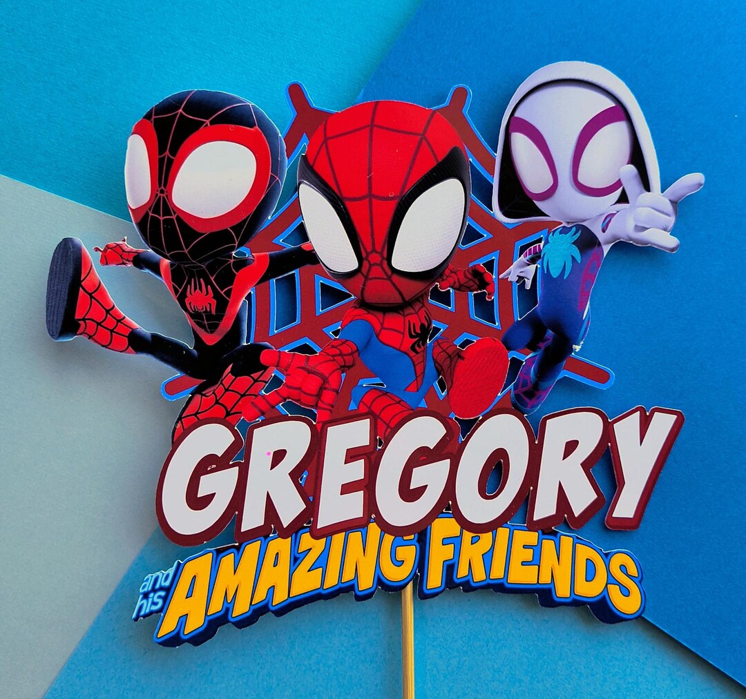 Personalized Character Cake Topper - Etsy