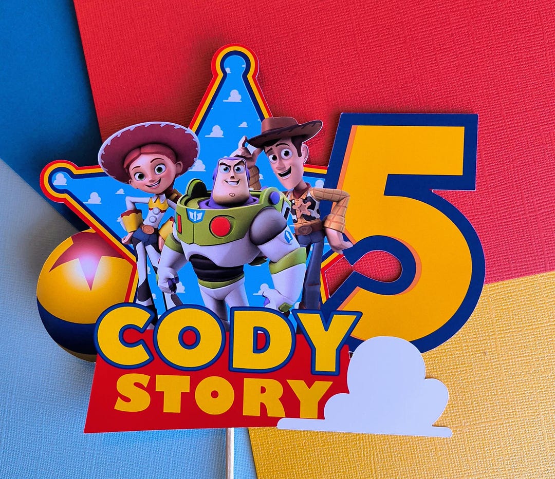 Personalized Character Cake Topper - Etsy