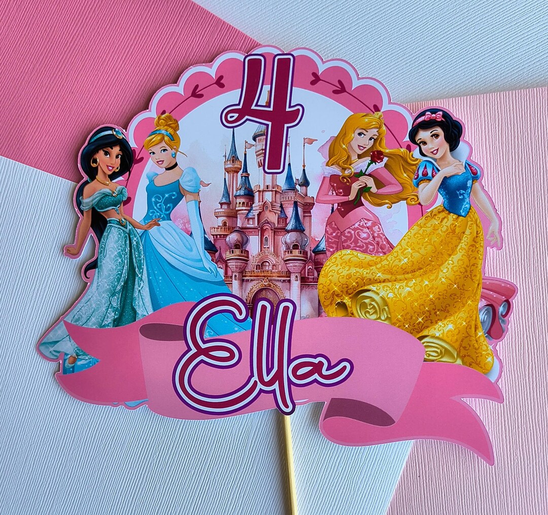 Personalized Character Cake Topper - Etsy