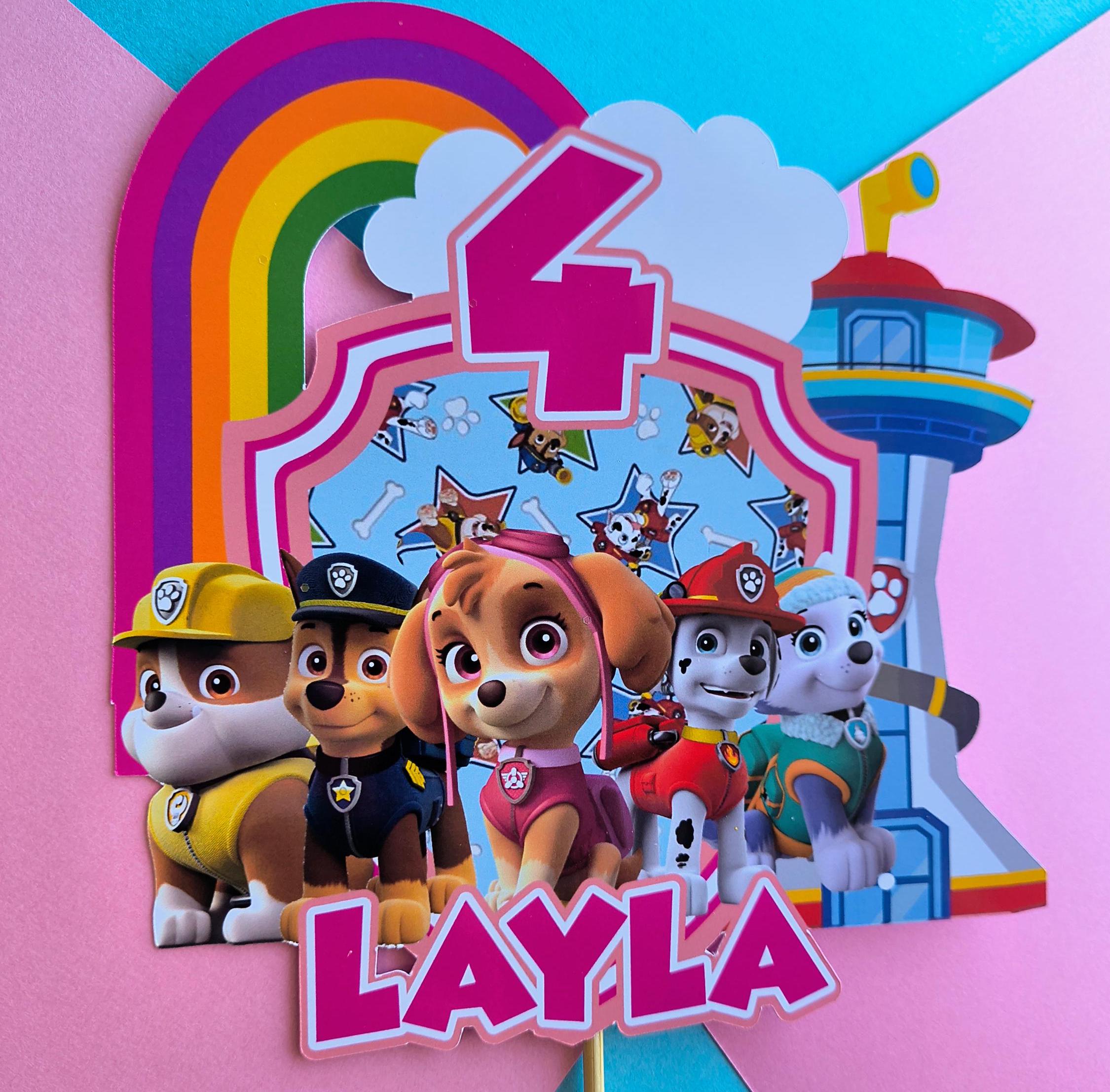 Personalized Character Cake Topper - Etsy