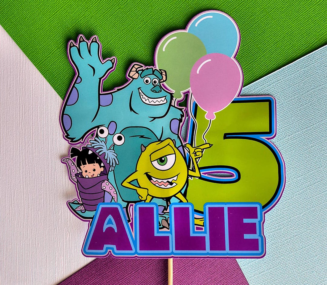 Personalized Character Cake Topper - Etsy