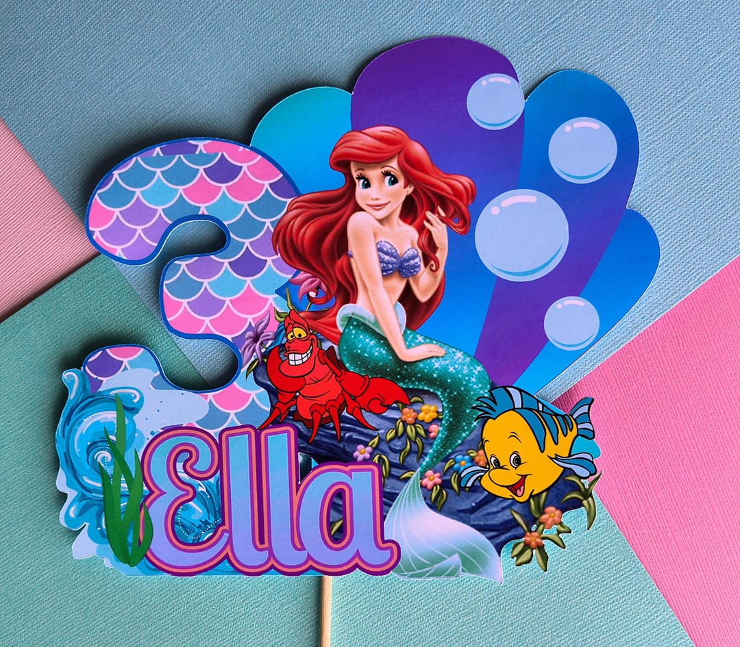 Personalized Character Cake Topper - Etsy