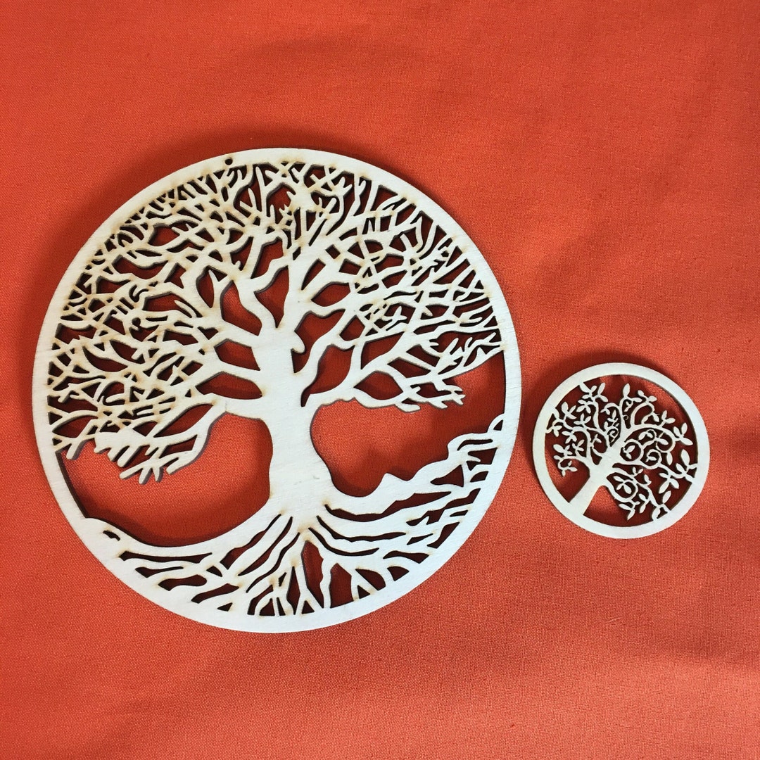 Tree of Life Set one 14 Cm Tree of Life and One 5 Cm Tree of Life, Both ...