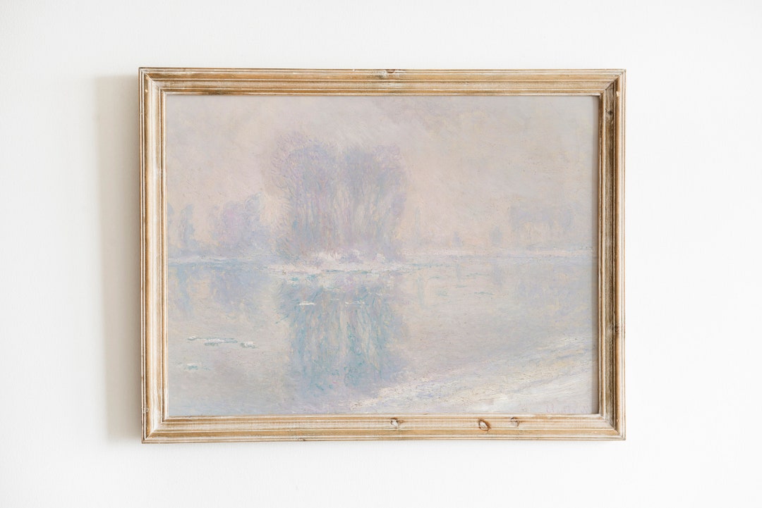 Claude Monet - Ice Floes - Vintage Wall Art - Wall Art Printable ...