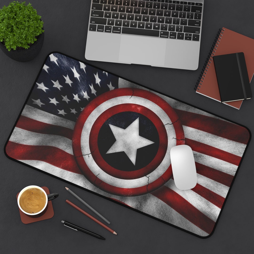 Large American Flag Desk Mat Patriotic Flag Gaming Jumbo Mouse Pad - Etsy