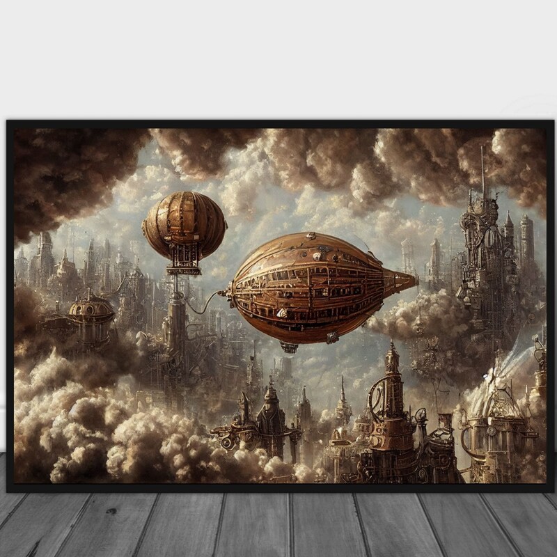 Steampunk Art Print - Etsy