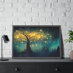 Wishing Tree Printable Art | Fantasy Tree Instant Download | Printable ...