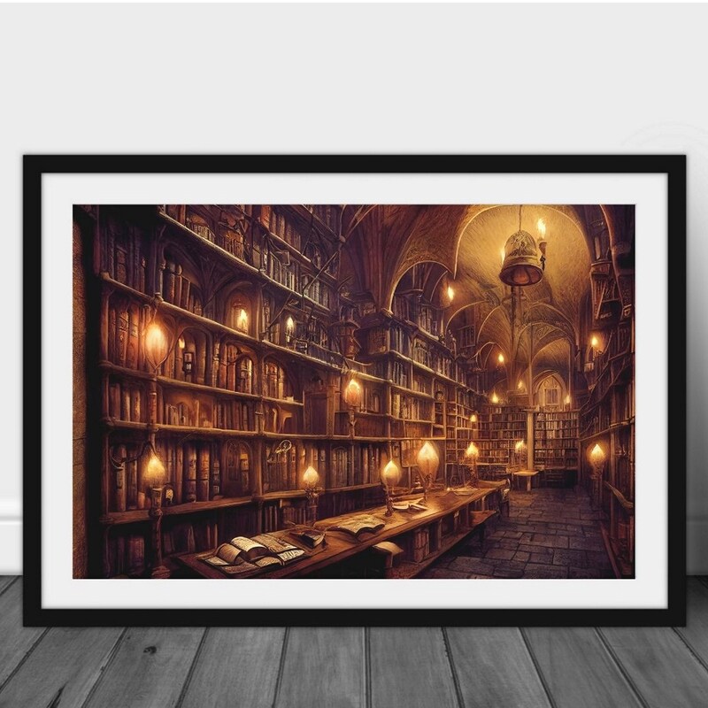 Library Decor - Etsy