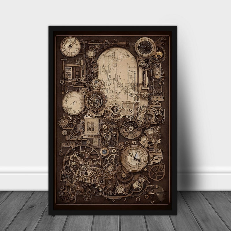 Steampunk Wall Decor - Etsy