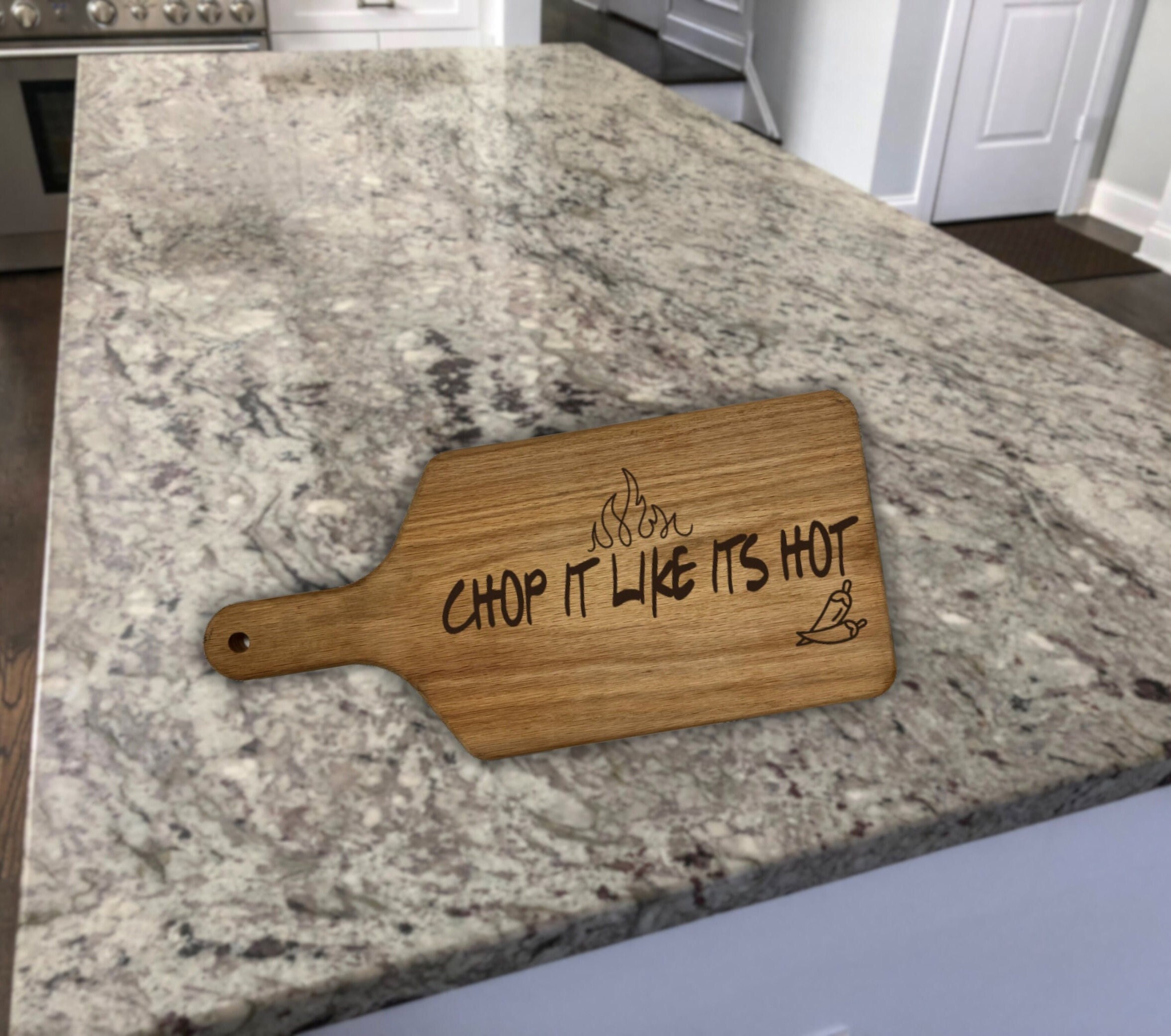Funny Engraved Cutting Board, Chop It Like Its Hot, Charcuterie Board ...