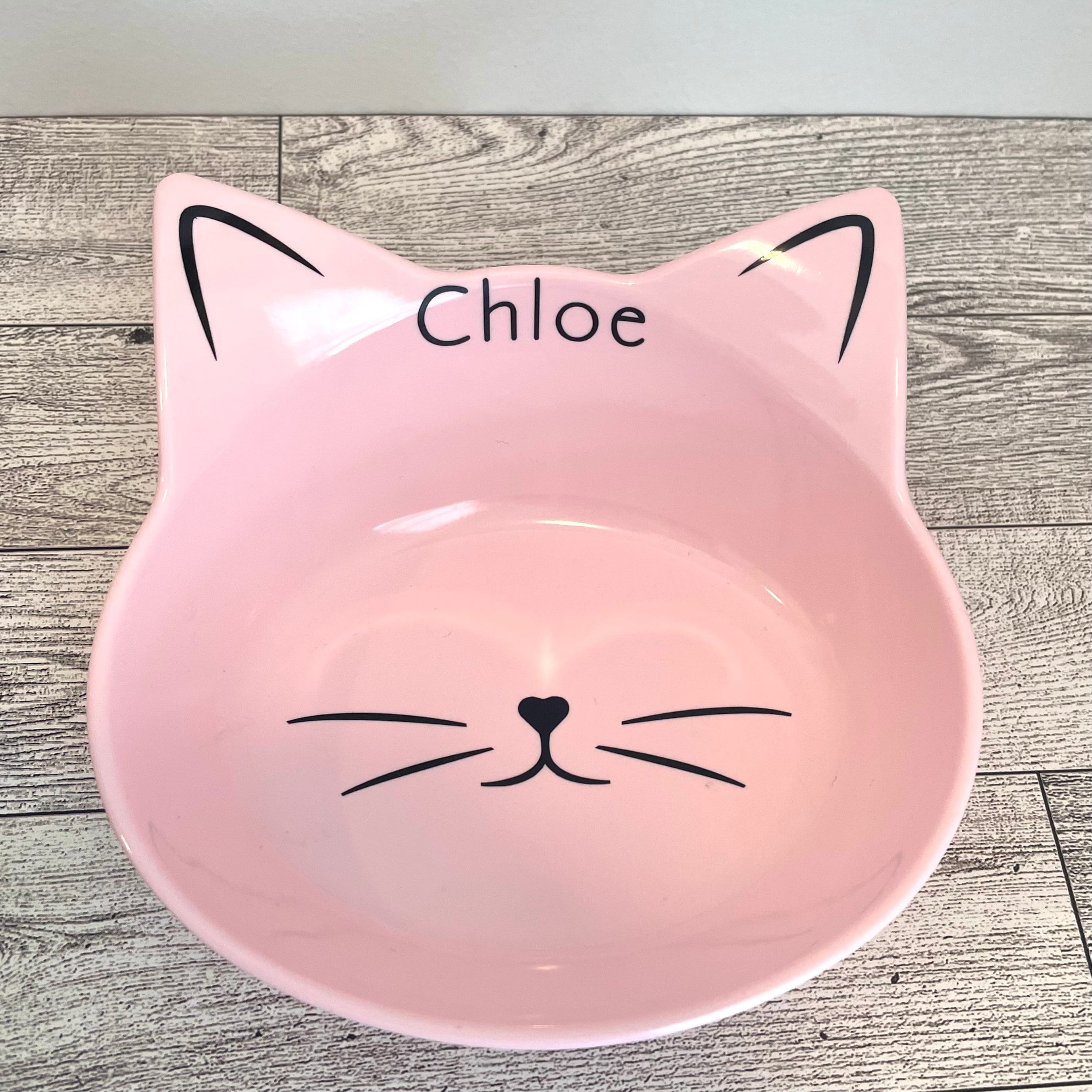 Custom Cat Bowl - Personalized With Your Cat Name. Cat Dad Gift, Cat ...
