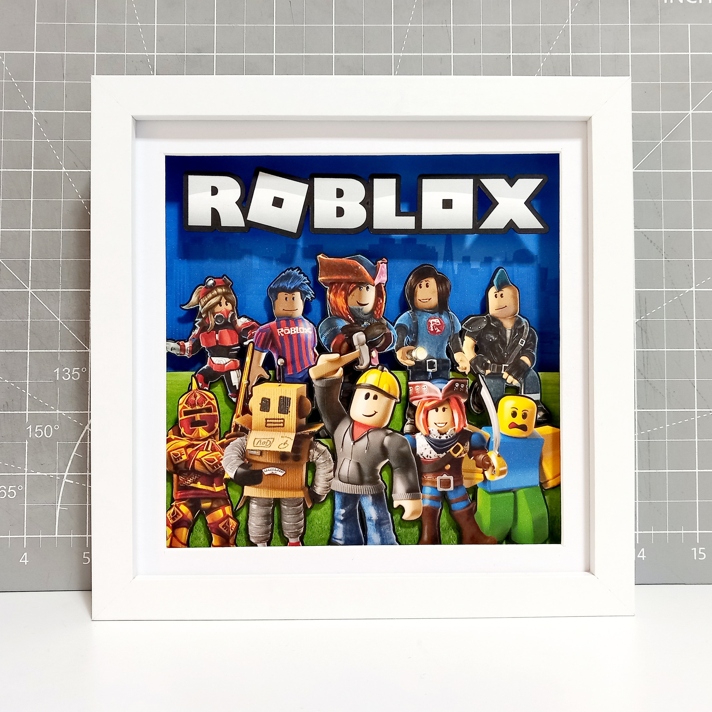 Roblox Shadow Box Art - Etsy Canada