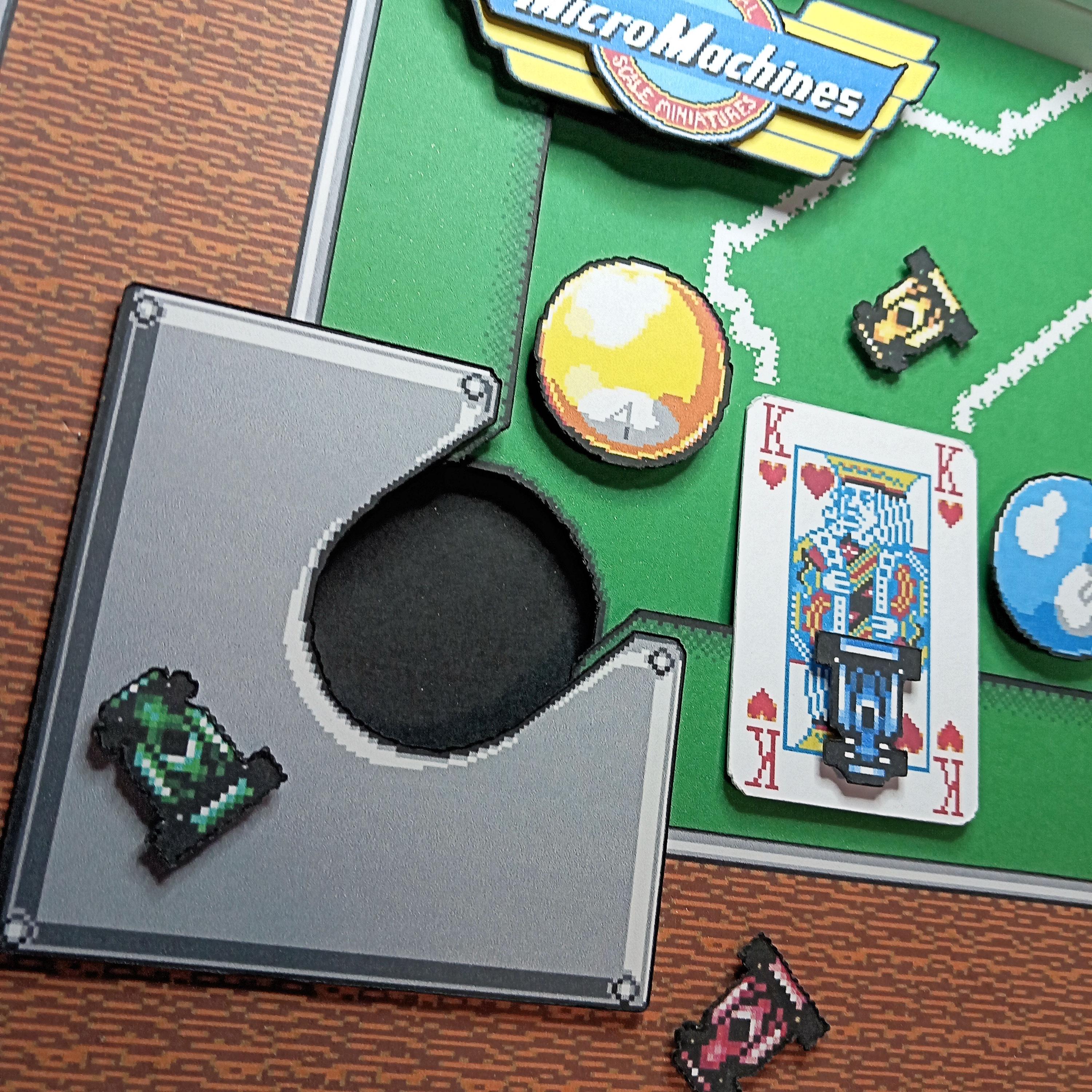 Micro Machines Pixel Art Shadow Box – Handmade – 3D Layered – Framed - Etsy