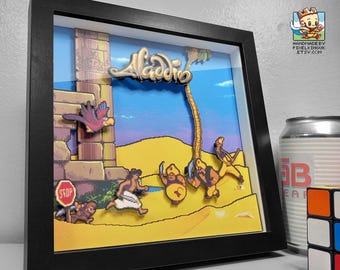 Simpsons Pixel Art Shadow Box - Handmade - 3D Layered - Framed - Etsy