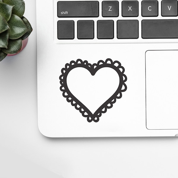Heart Decal - Etsy