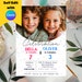 Editable Joint Birthday Party Canva Template,sibling Birthday Photo ...