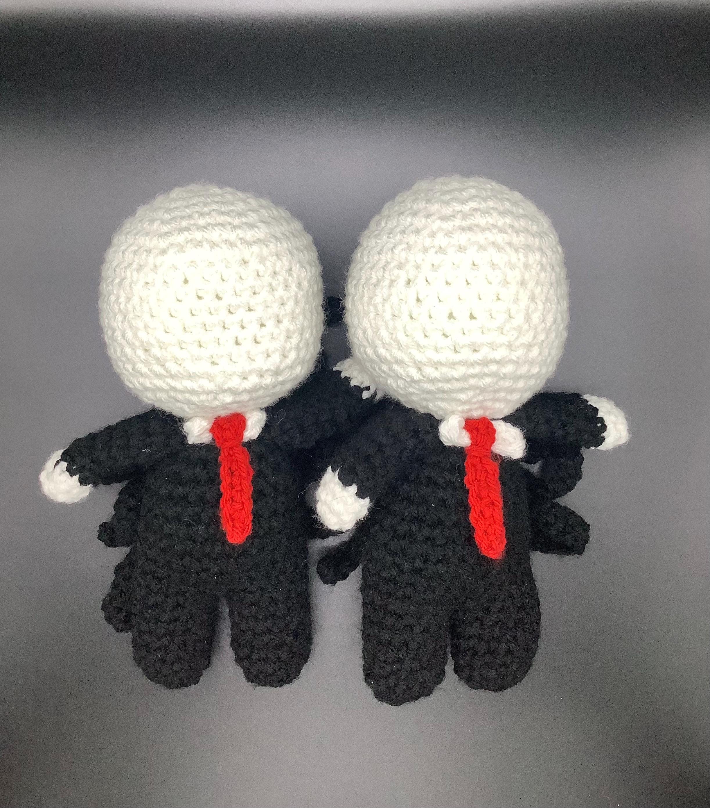 Adorable Crochet Slenderman - Etsy