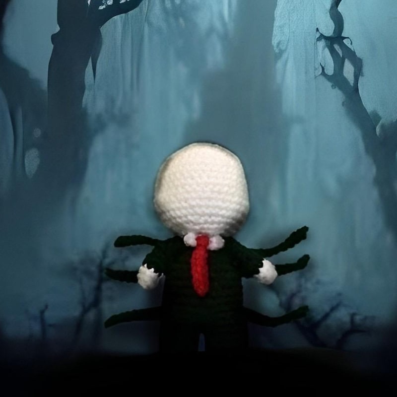 Slenderman Plush - Etsy
