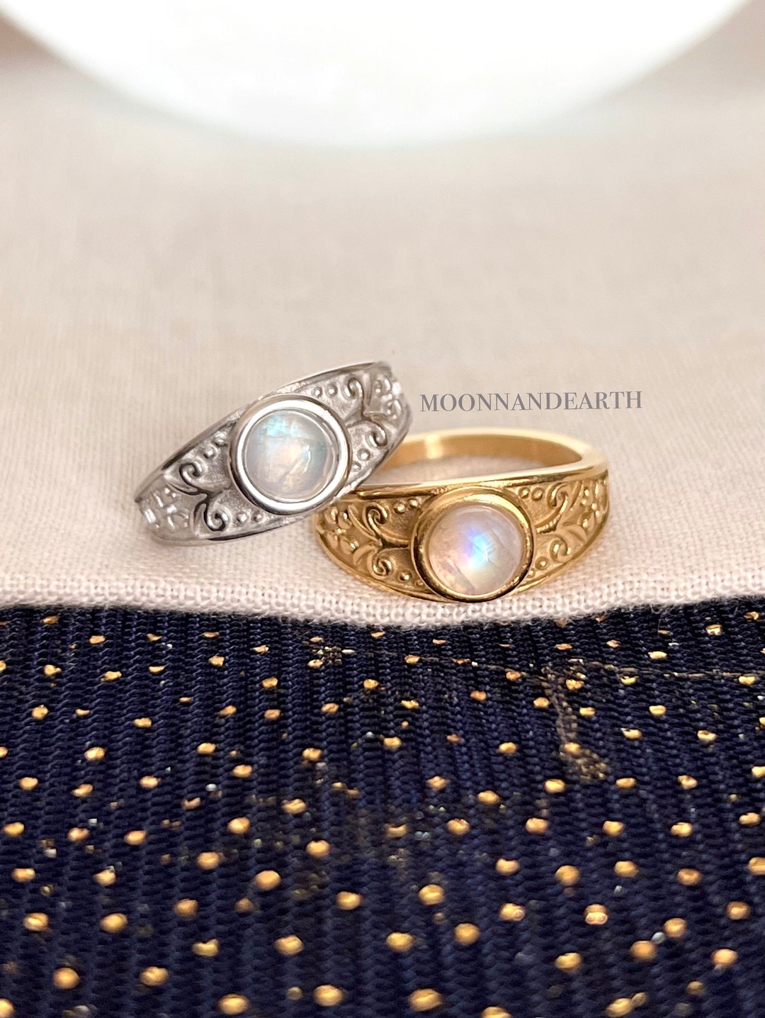 Natural Moonstone Face 