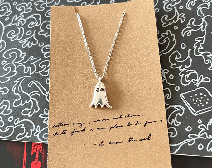 Phoebe Bridgers Ghost Necklace - Etsy