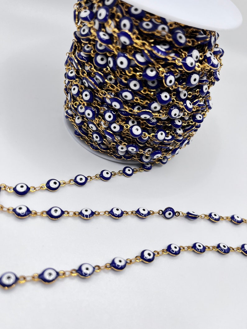 Evil Eye Chain - Etsy