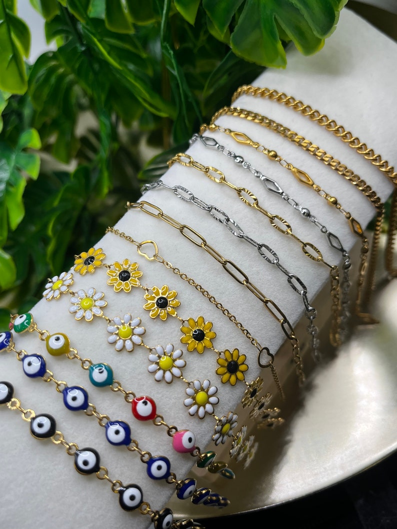 Evil Eye Chain - Etsy