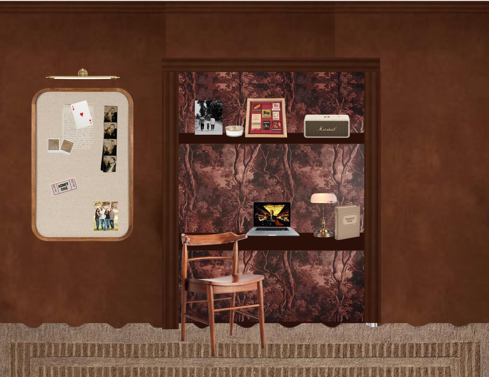 Custom E-design Interior Package | Virtual Interior Design | Moodboard ...