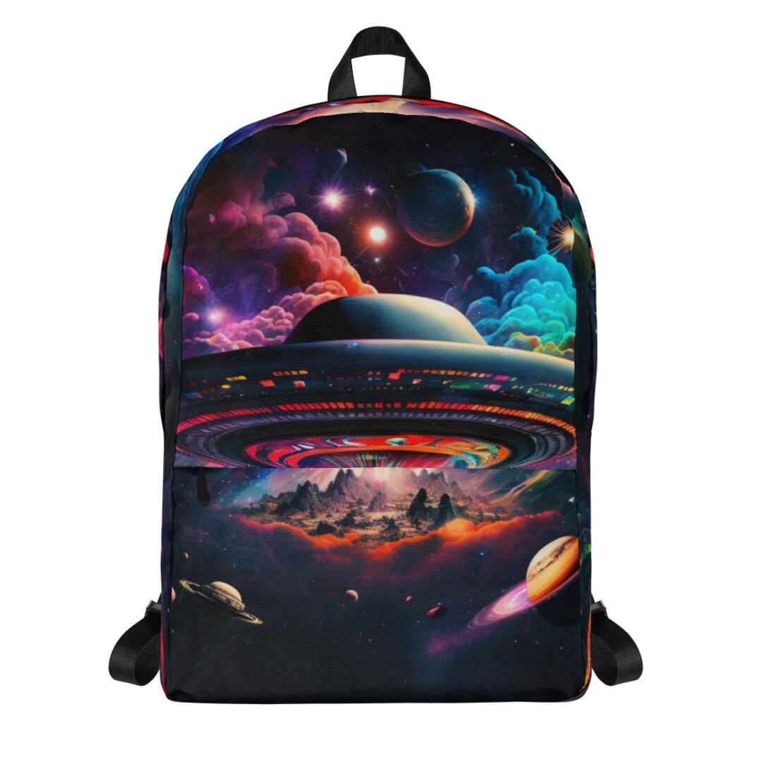 They're Here UFO Themed Backpack - Etsy