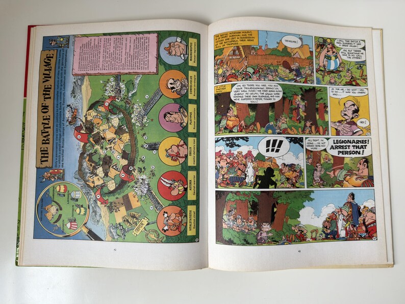 Asterix and the Roman Agent, First UK Edition, 1972 Hardcover - Etsy