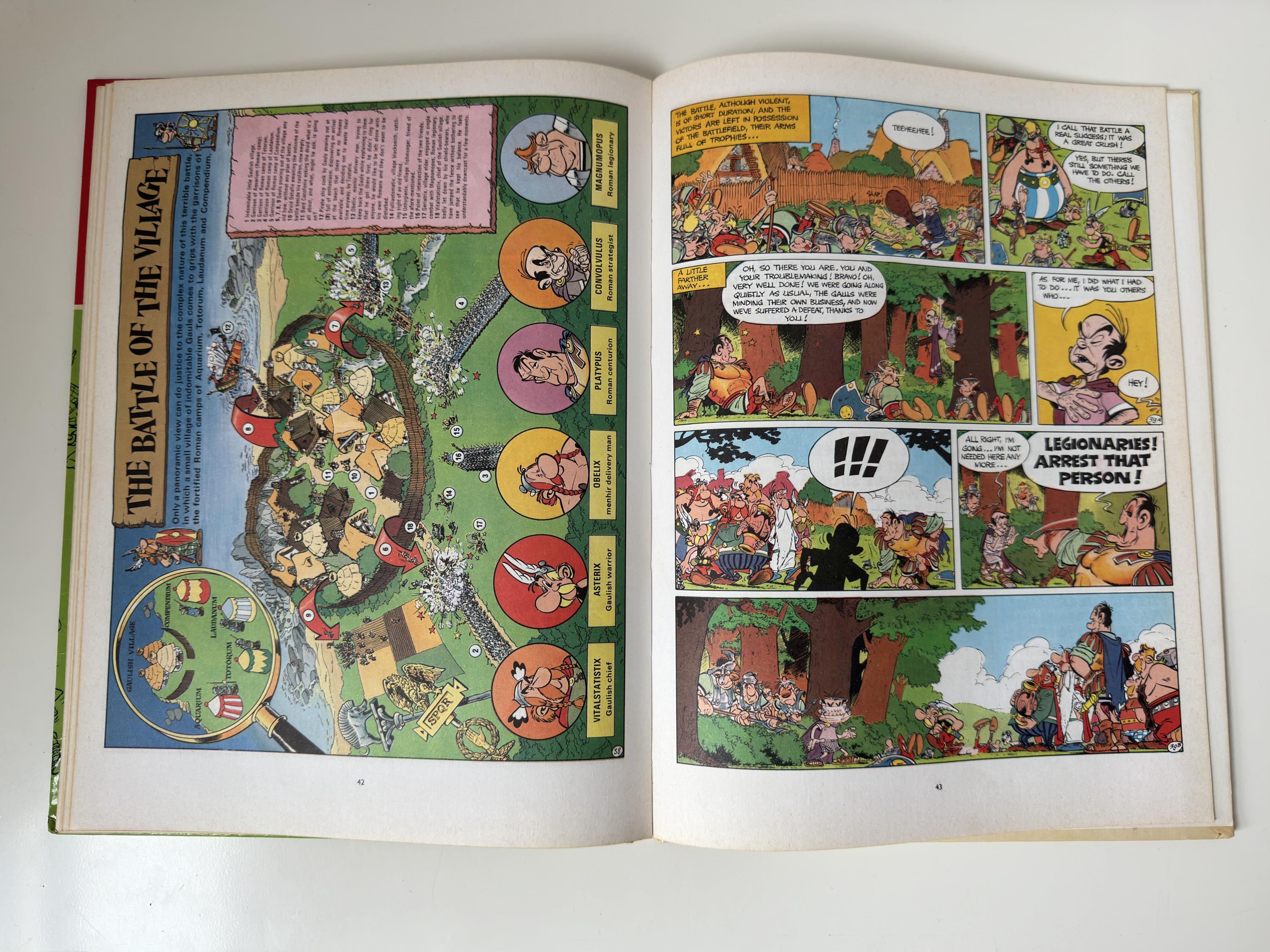 Asterix and the Roman Agent, First UK Edition, 1972 Hardcover - Etsy