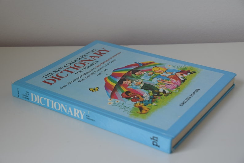 Vintage, the New Colour-picture Dictionary for Children by Archie ...