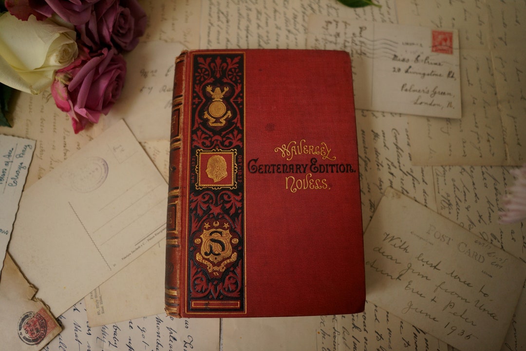 Rare Vintage Book, Quentin Durward by Sir Walter Scott, 1881 - Etsy