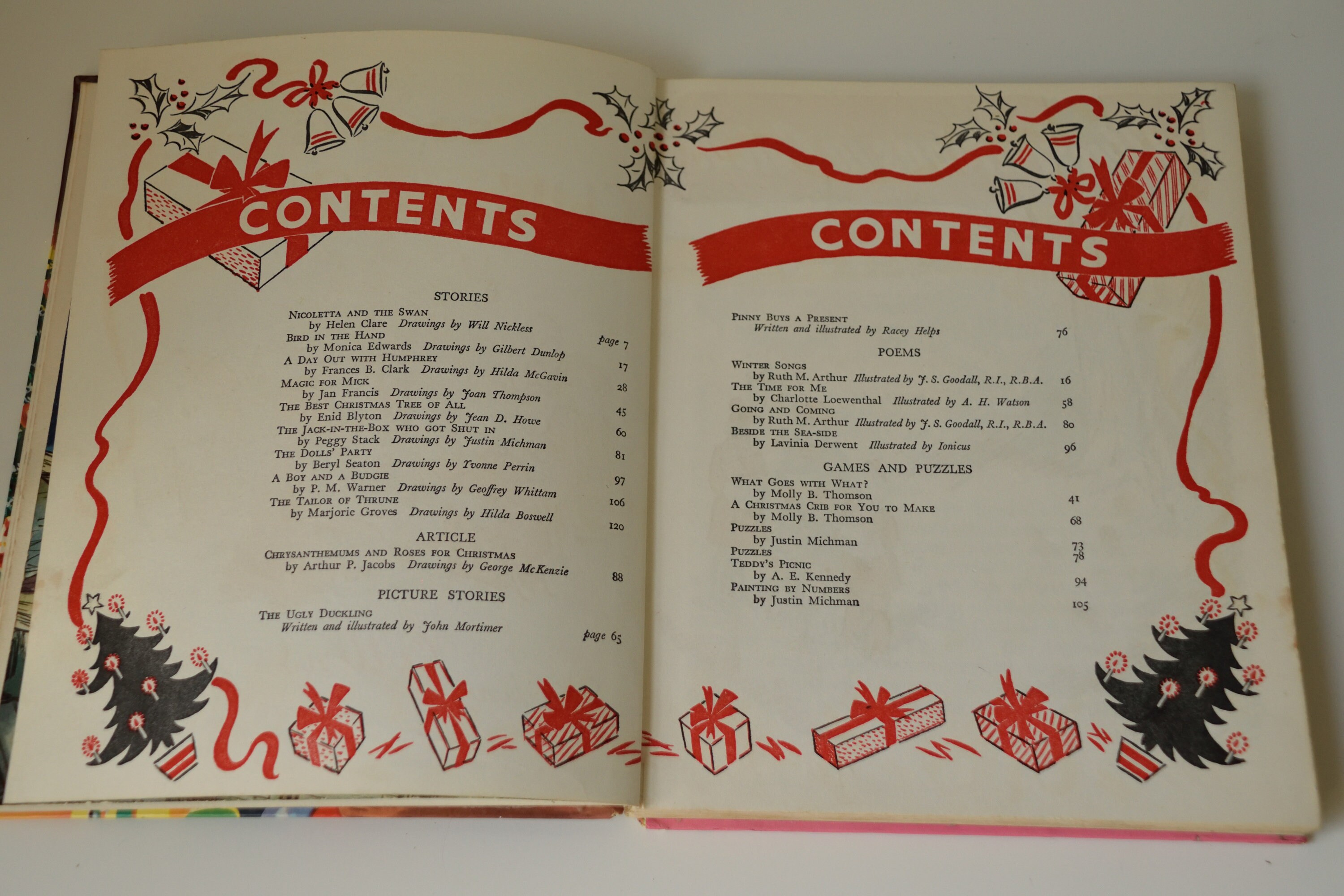 Vintage Children's Book, Collins Children's Annual 1959, Hardcover - Etsy