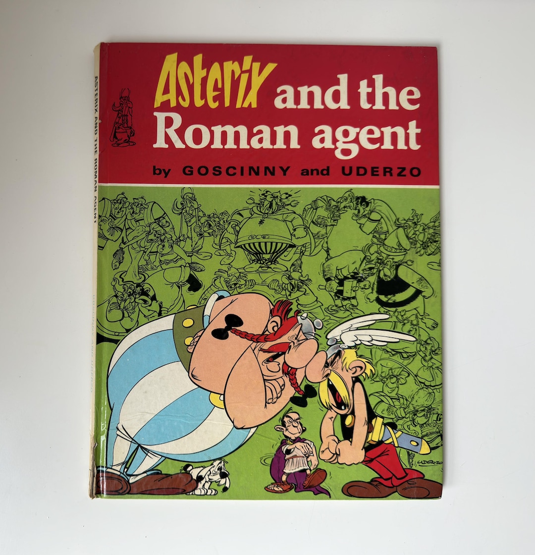 Asterix and the Roman Agent by Goscinny and Uderzo, First UK Edition, Published by Brockhampton ...