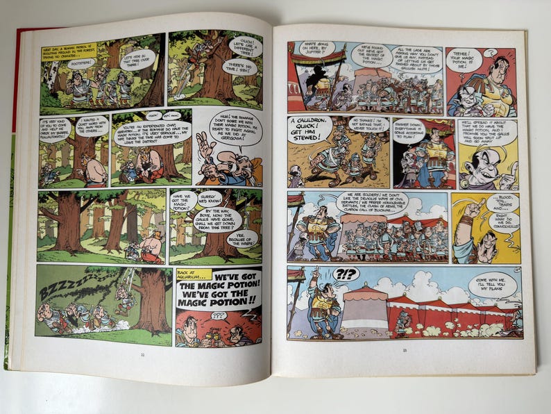 Asterix and the Roman Agent, First UK Edition, 1972 Hardcover - Etsy
