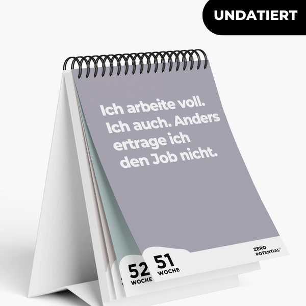 Desk Calendar 2024 Office Funny - Etsy UK