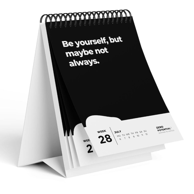 Extreme Demotivational Desk Calendar 2026 With 52 Demotivating Quotes ...