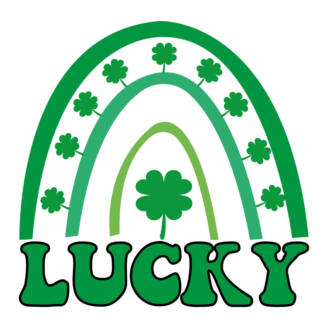 St Patricks Day Rainbow Png and Svg. Digital Download. St - Etsy