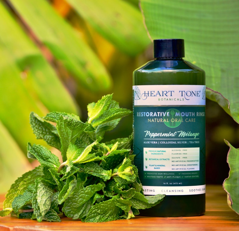 Natural Mouthwash Fluoride Free Alcohol Free | Colloidal Silver Aloe ...
