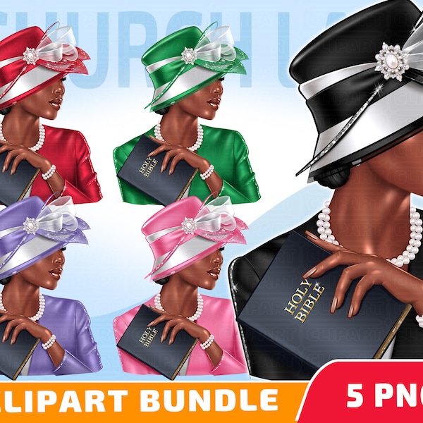 Black Church Clip Art - Etsy