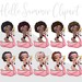 Pool Party Clipart Bundle Hello Summer Clipart, African American PNG ...