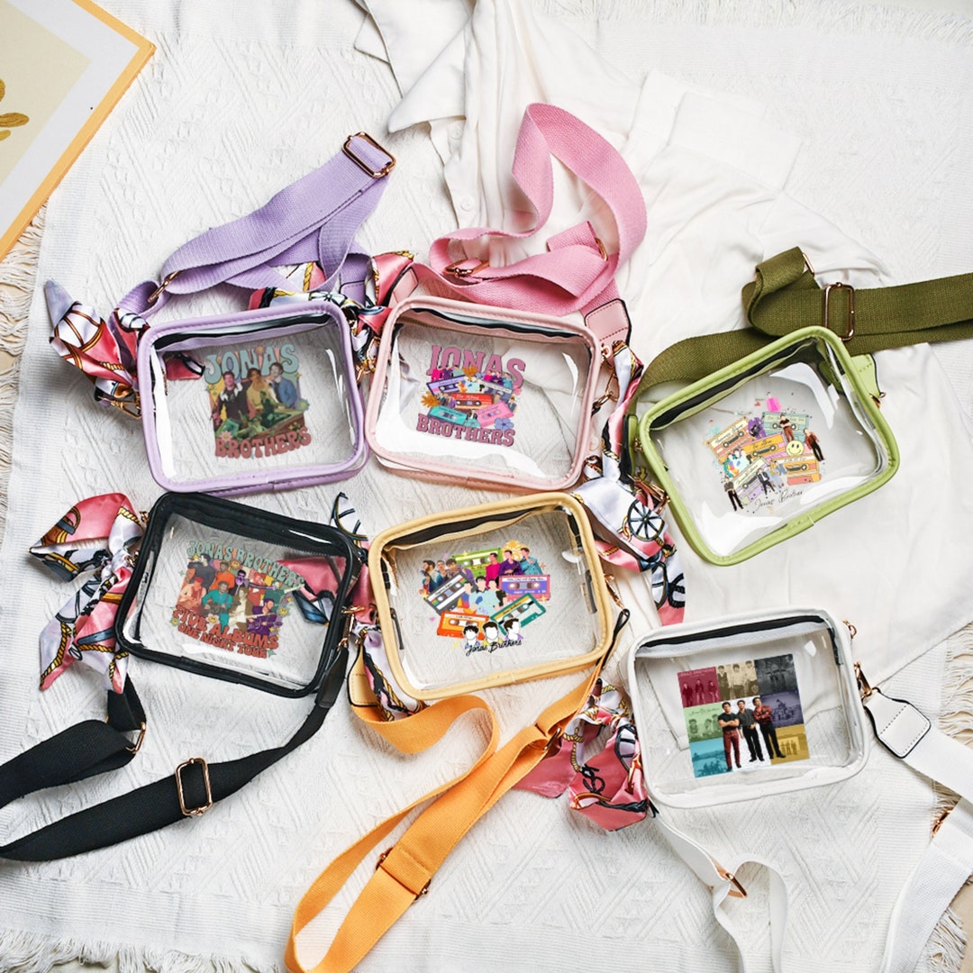 One Night Tour 2024-jonas Fan Bag PVC Clear Bag-customized Clear ...