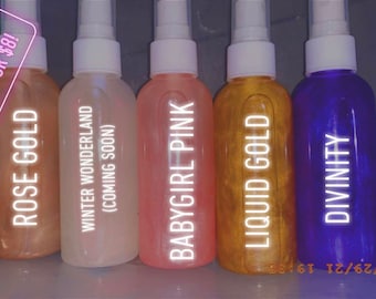 Unicorn Shimmer Drops Gifts for Her Light Body Shimmer - Etsy