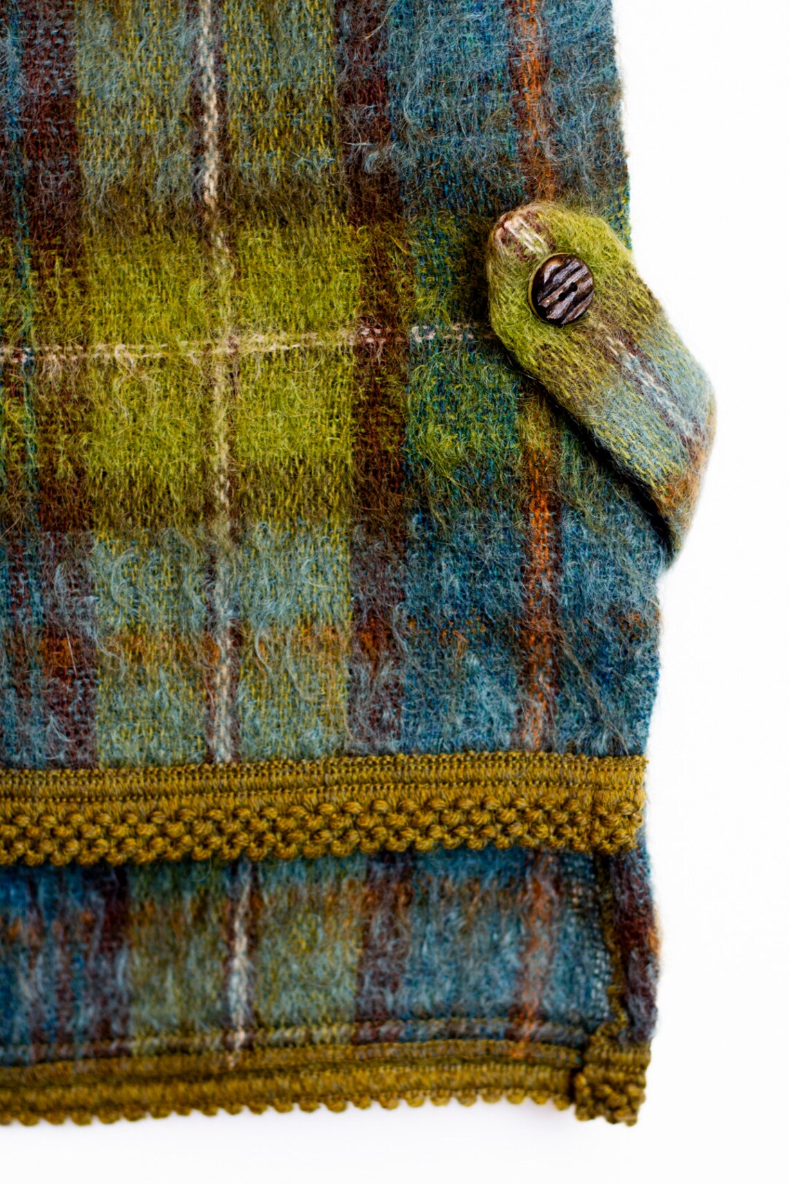 Vintage Scottish Mohair Wool Vest - Etsy