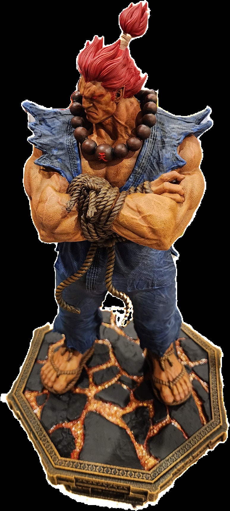 Akuma, Street Fighter, Inspired, Statue, 3d Print, Resin Printed - Etsy