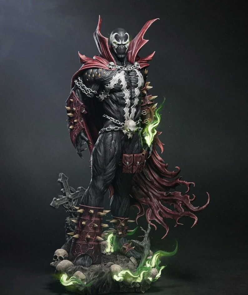 Spawn, Statue, 3d Print, Resin Printed, 3d Printing Service, Sculpture ...
